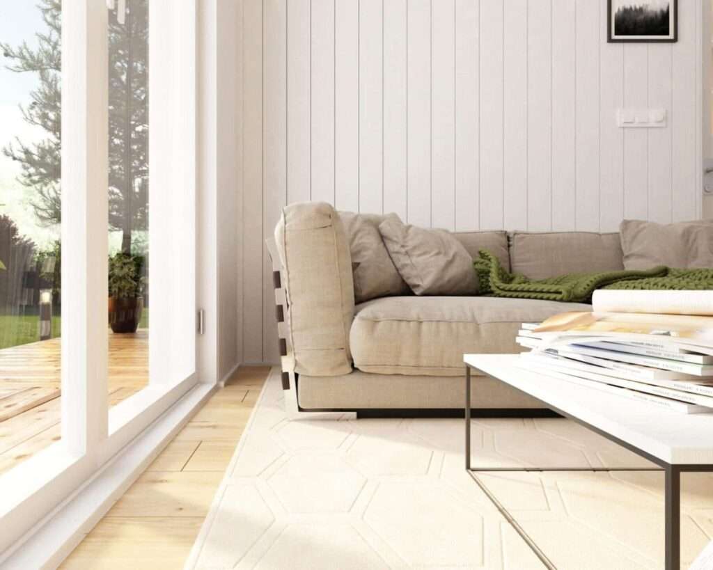 Beautiful Design Tiny House İn White Color - Life Tiny House