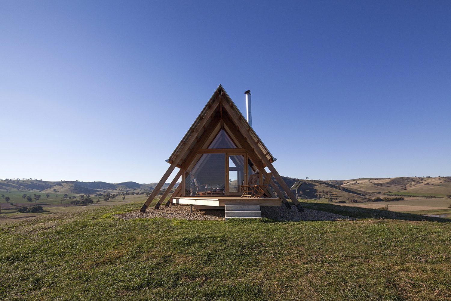 Tiny Cabin House in the Field - Life Tiny House