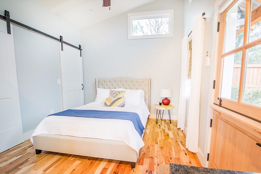 Blue Color Wonderful Tiny House Design - Life Tiny House