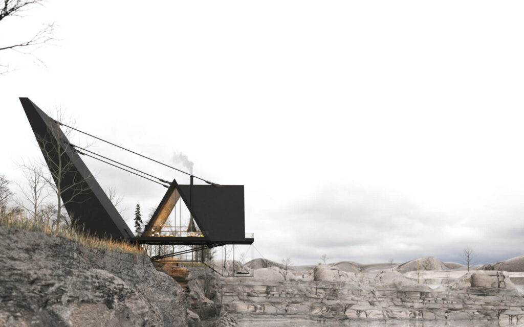 Hanging Tiny House in California - Life Tiny House