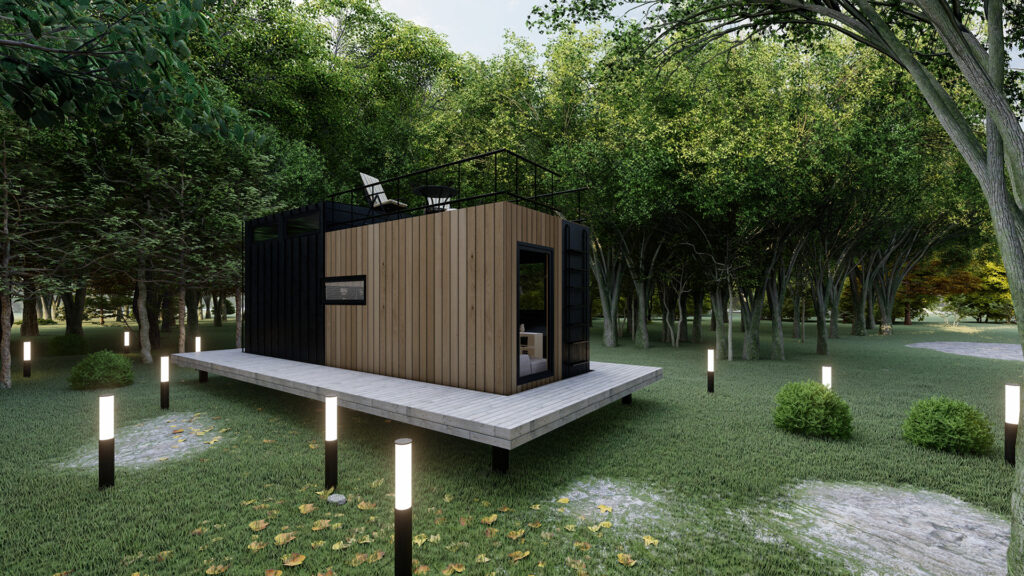 30 Sqm Tiny House With Terrace - Life Tiny House