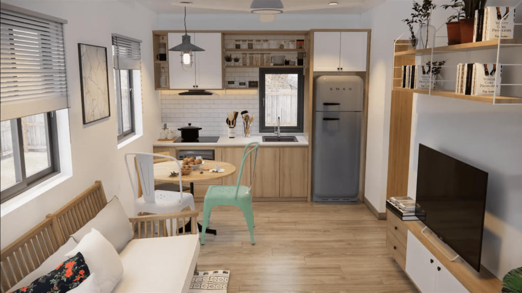 32 Square Meters Tiny House Design - Life Tiny House