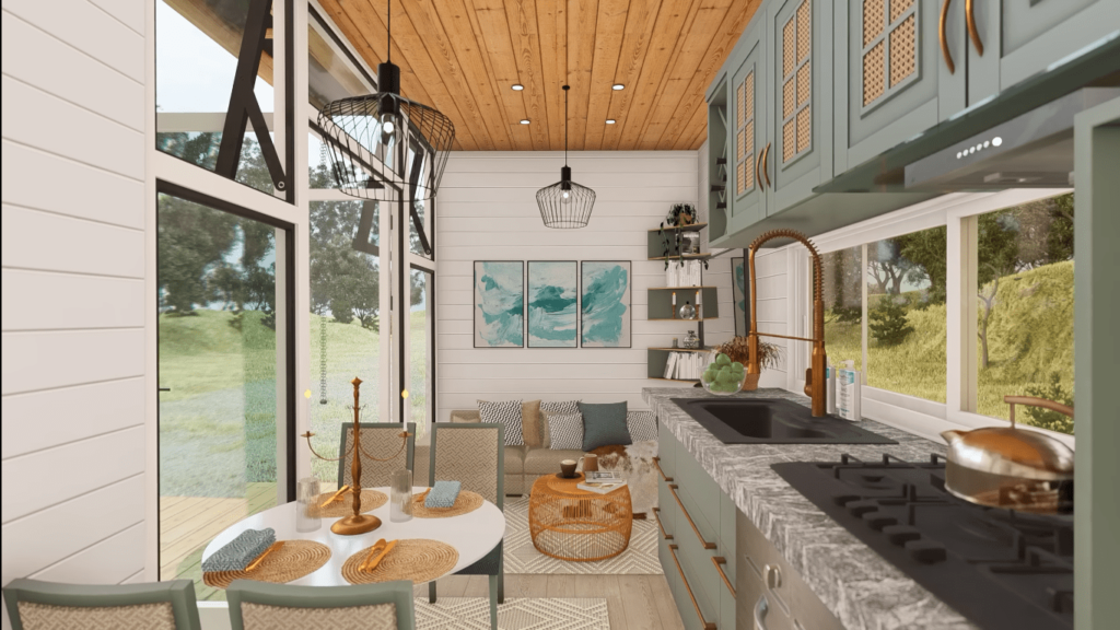 35 Square Meters Modern Tiny House - Life Tiny House