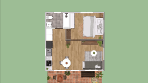 Amazing 50 Sqm Tiny House Design - Life Tiny House