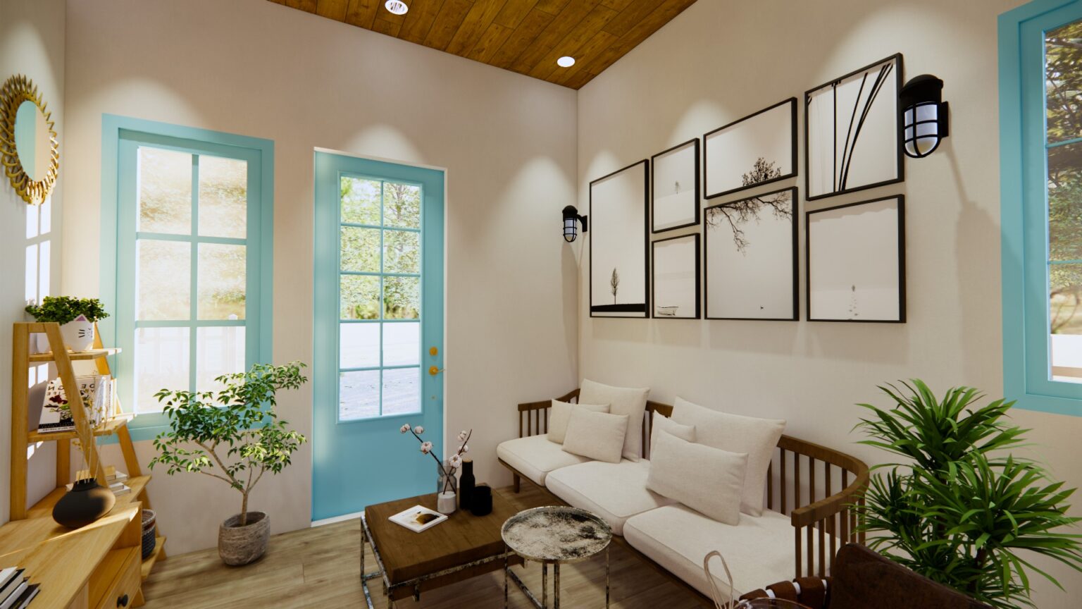 Peaceful 45 Square Meters Farmhouse - Life Tiny House