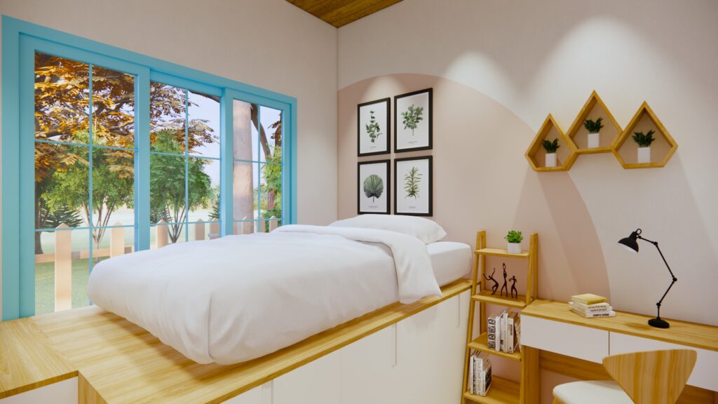 Peaceful 45 Square Meters Farmhouse - Life Tiny House