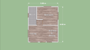 Practical 45 Sqm House - Life Tiny House