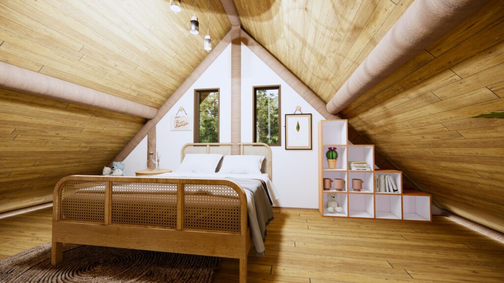 Rustic Two-Storey Tiny House Design - Life Tiny House