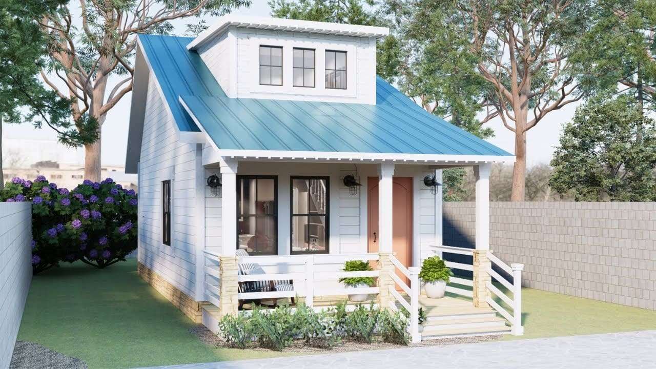 Special Design 33 Sqm Small House - Life Tiny House