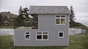 Two Floor 65 Square Meters Tiny House - Life Tiny House