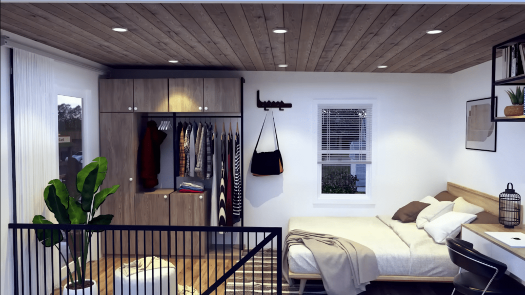 Two-Storey 55 Sqm Tiny House - Tiny House Attractive