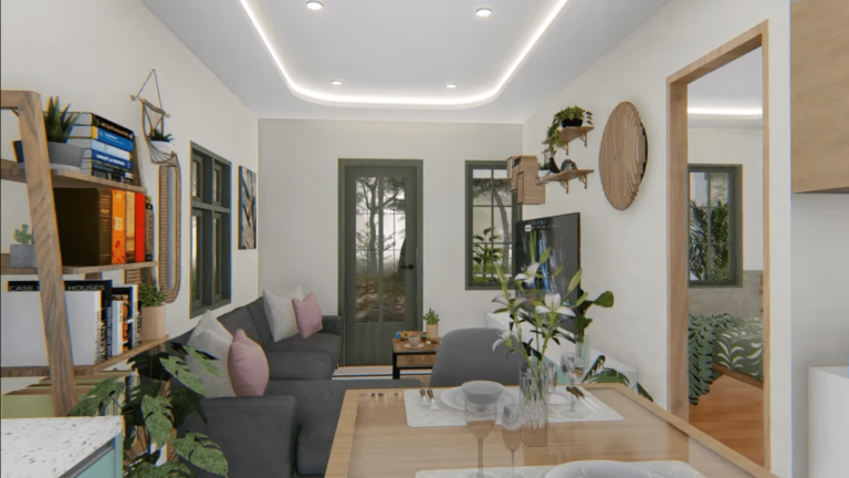 Wonderful 36 Square Meters House Design - Life Tiny House