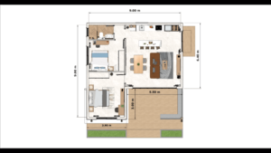 Wonderful 65 Sqm Tiny House Design - Life Tiny House