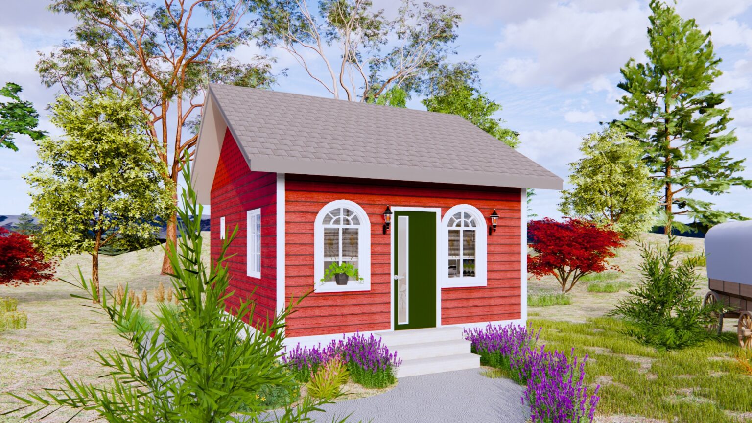 30 Square Meters Tiny House Model - Life Tiny House