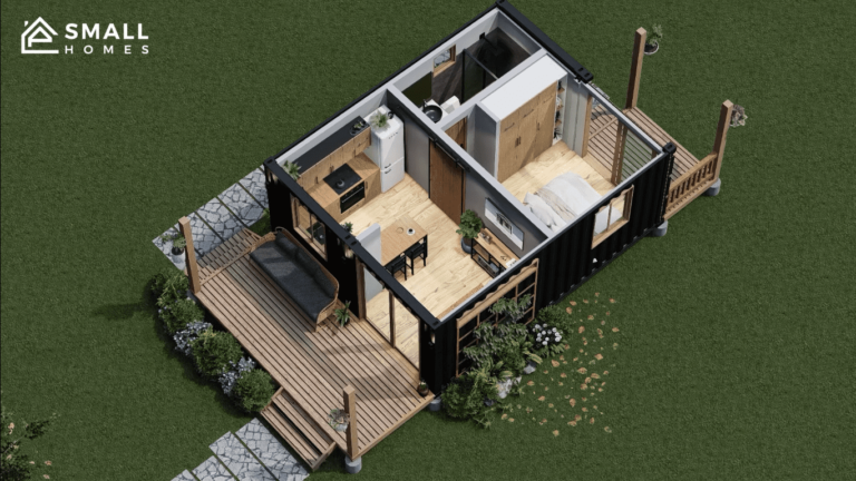 40 m2 Container Tiny House - Life Tiny House