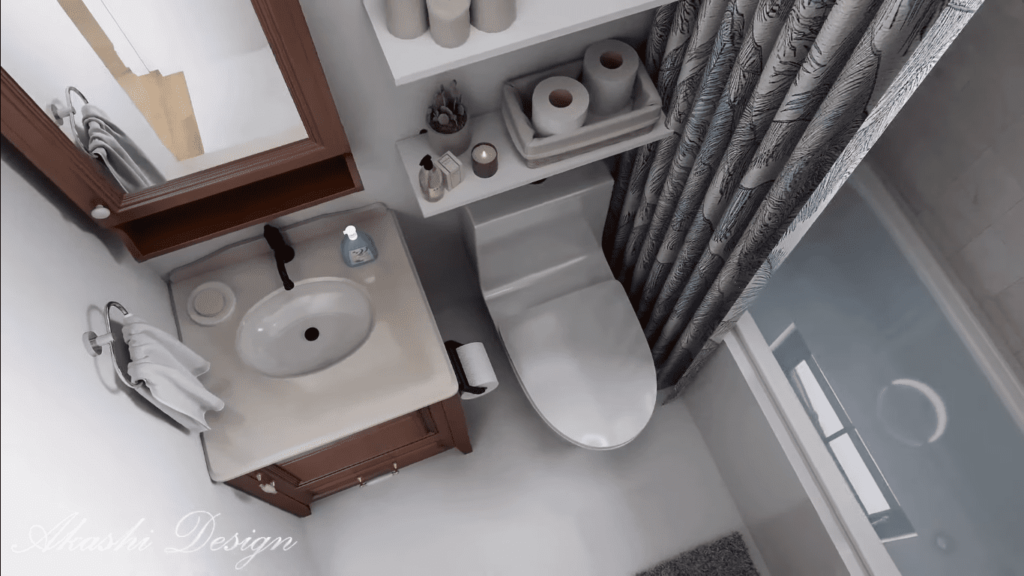 45 Square Meters Tiny House Floor Plan - Life Tiny House