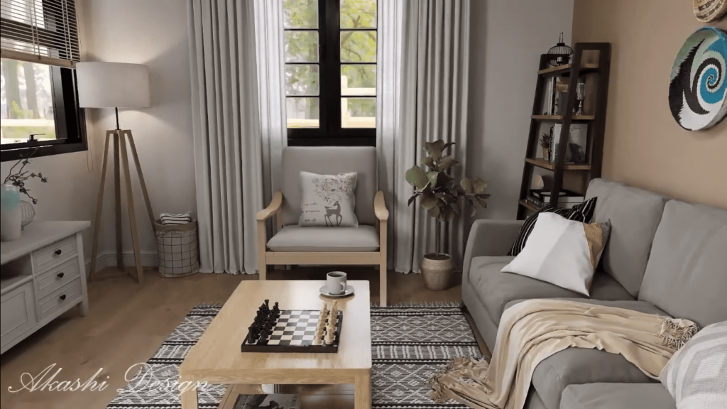 45 Square Meters Tiny House Floor Plan - Life Tiny House