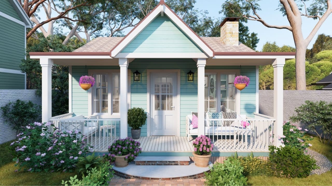 48m2 Peaceful Tiny House - Life Tiny House