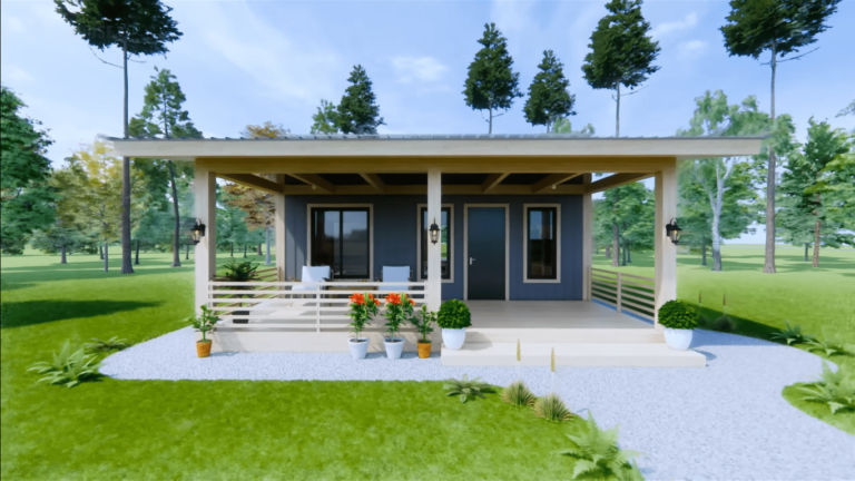 Cute 42 Sqm Tiny House Design - Life Tiny House