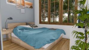 Cute 45 Square Meters House Design - Life Tiny House