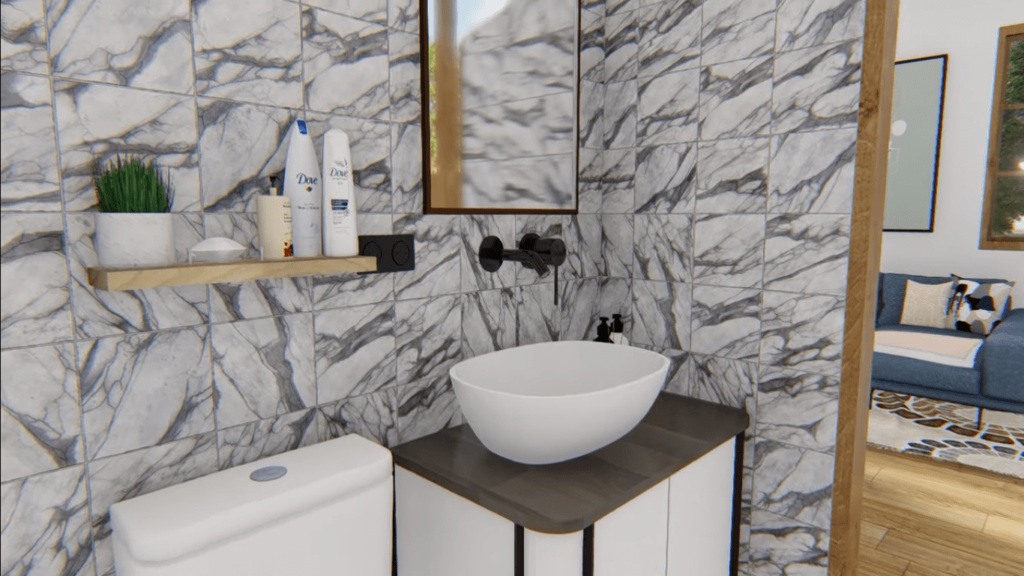 Cute 45 Square Meters House Design - Life Tiny House