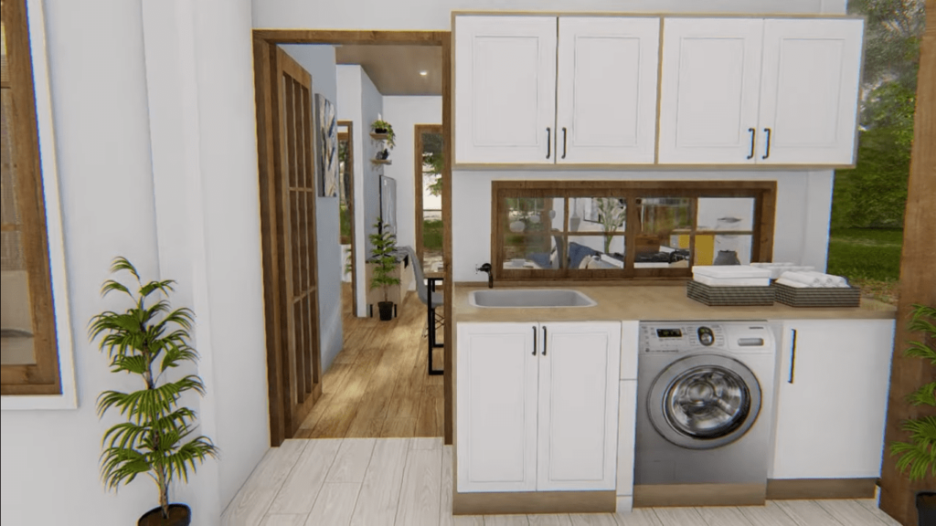 Cute 45 Square Meters House Design - Life Tiny House