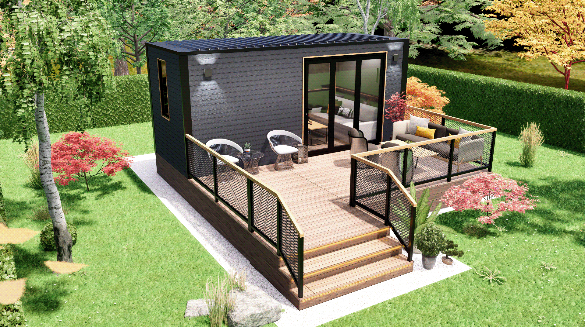 15m2 Wonderful Tiny House Design - Life Tiny House