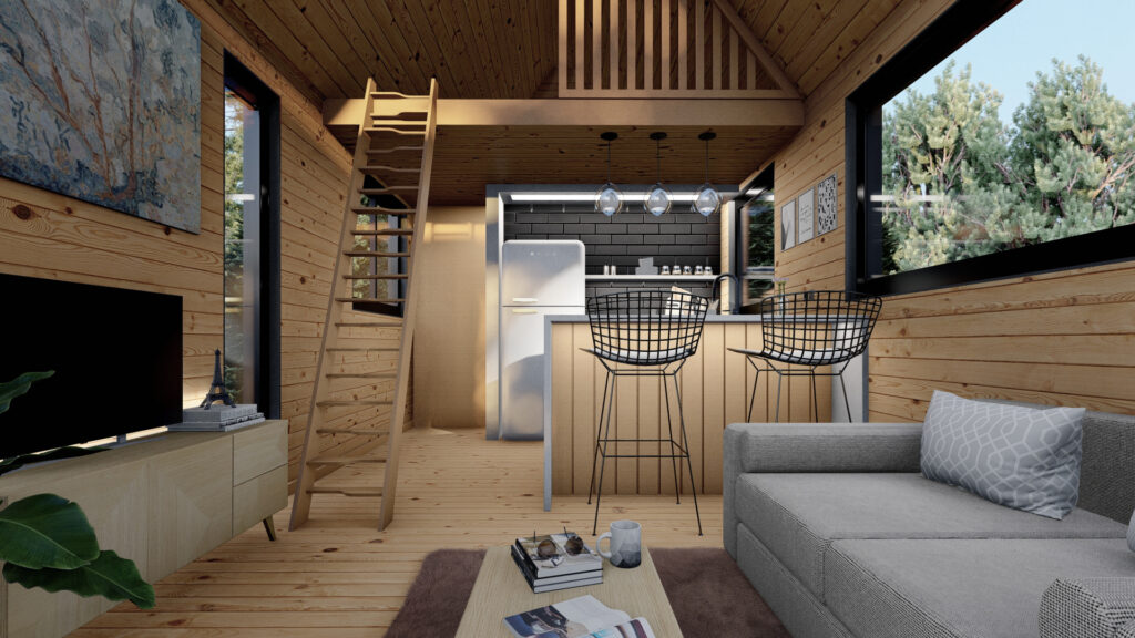 22 Sqm Natural Wonder Tiny House - Life Tiny House