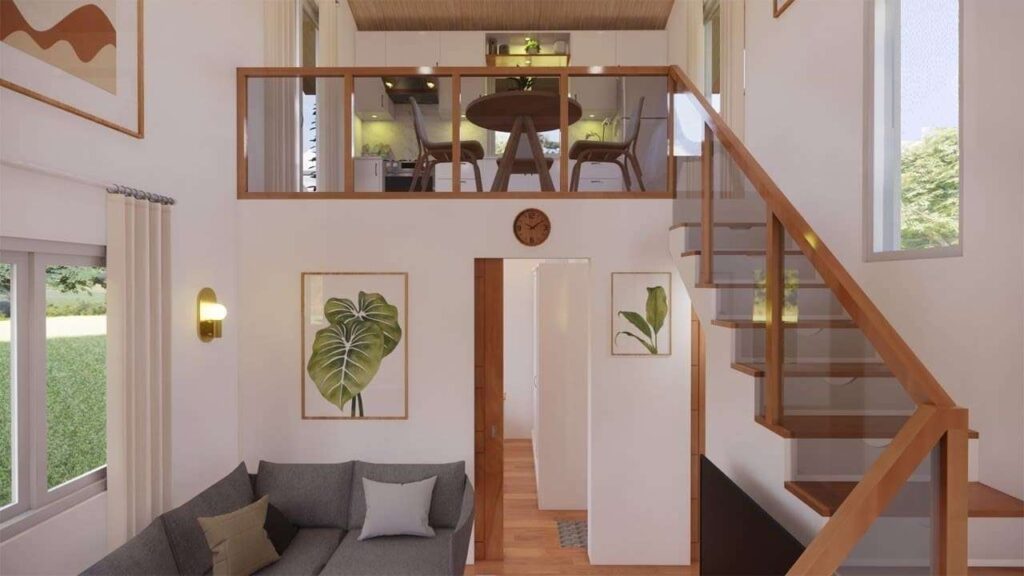 4x6m Unique Design Tiny House Project - Life Tiny House