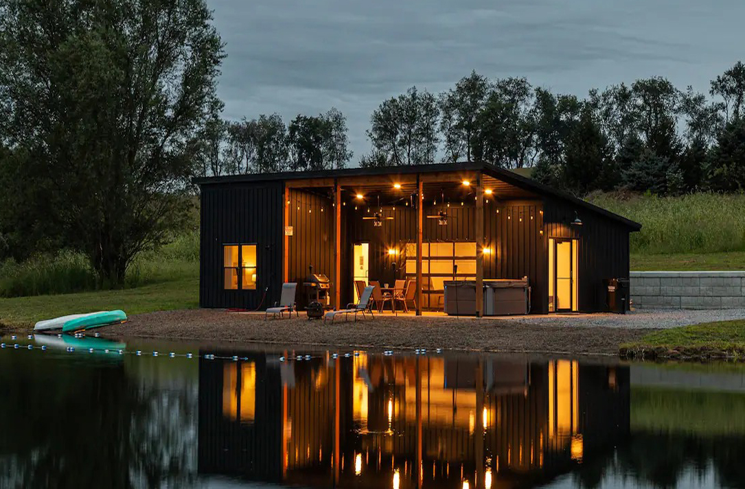 50 Sqm Container House Design by the Lake - Life Tiny House