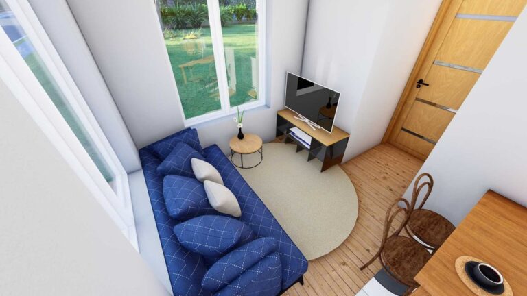 5x5 Meter Tiny House Design Plan - Life Tiny House