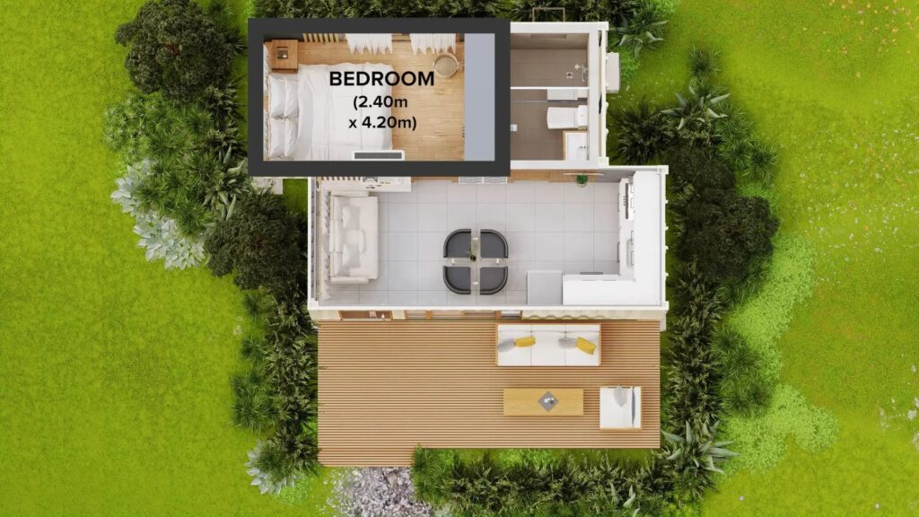 Stylish 35 Sqm Container House Design - Life Tiny House