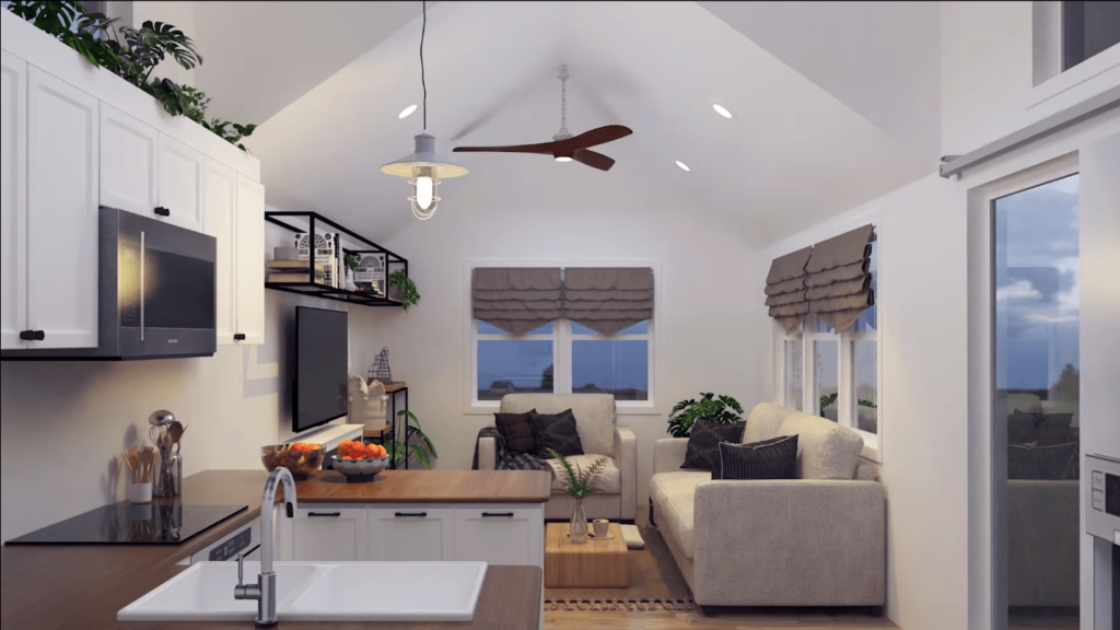 Incredibly Charming 42 Sqm Small House Plan - Life Tiny House