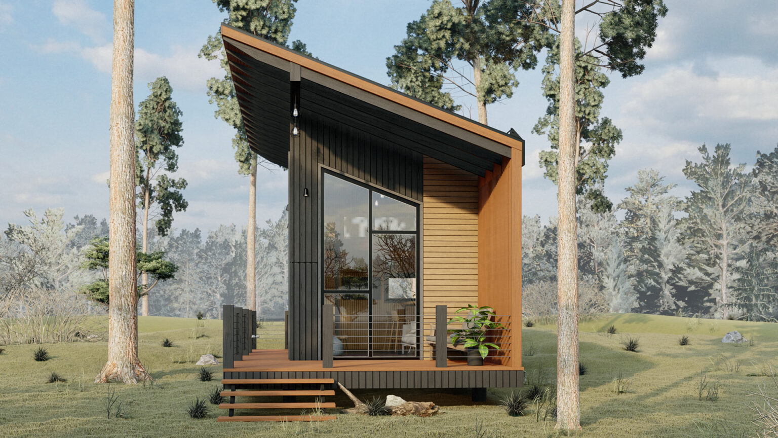 40 Square Meters Unique Tiny House - Life Tiny House