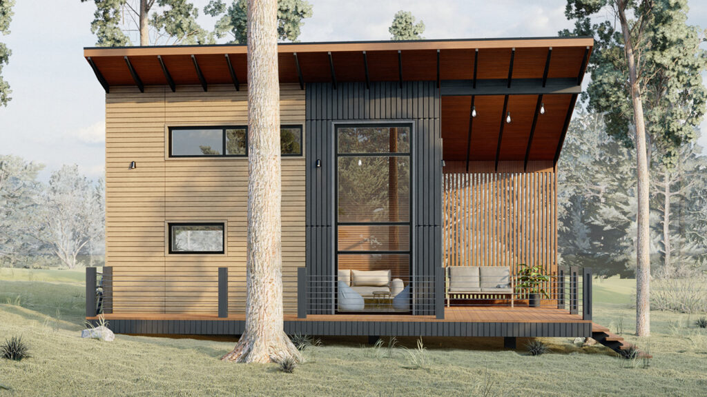 40 Square Meters Unique Tiny House - Life Tiny House