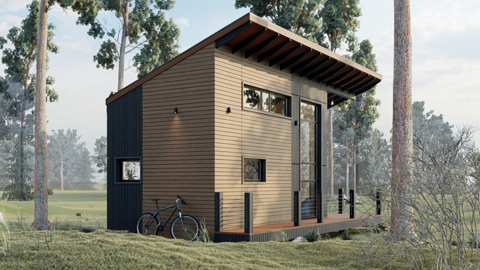 40 Square Meters Unique Tiny House - Life Tiny House