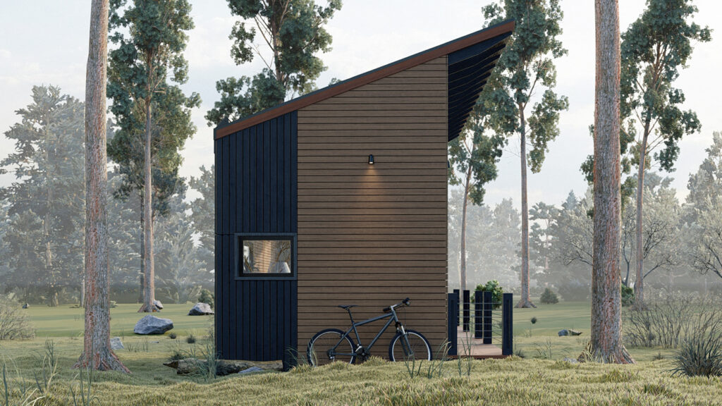 40 Square Meters Unique Tiny House - Life Tiny House
