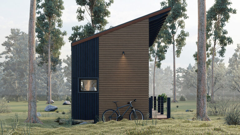 40 Square Meters Unique Tiny House - Life Tiny House