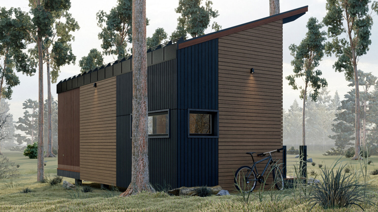 40 Square Meters Unique Tiny House - Life Tiny House