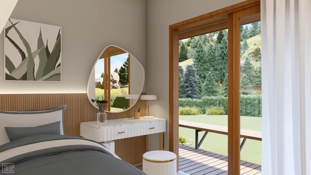 Practical Tiny House Intertwined With Nature - Life Tiny House