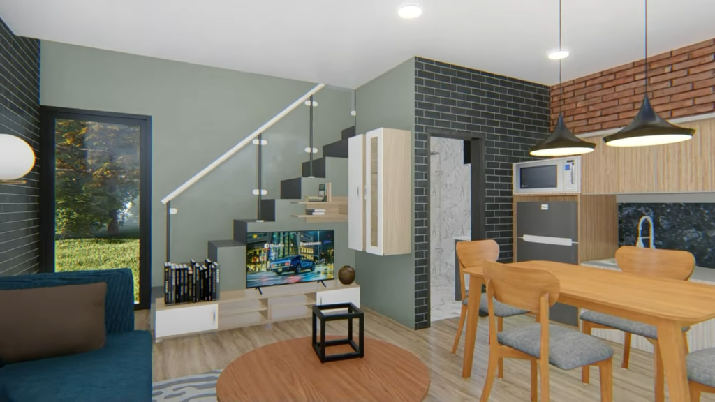 Tiny Two-Storey House Design Idea ( 325 sqft ) - Life Tiny House