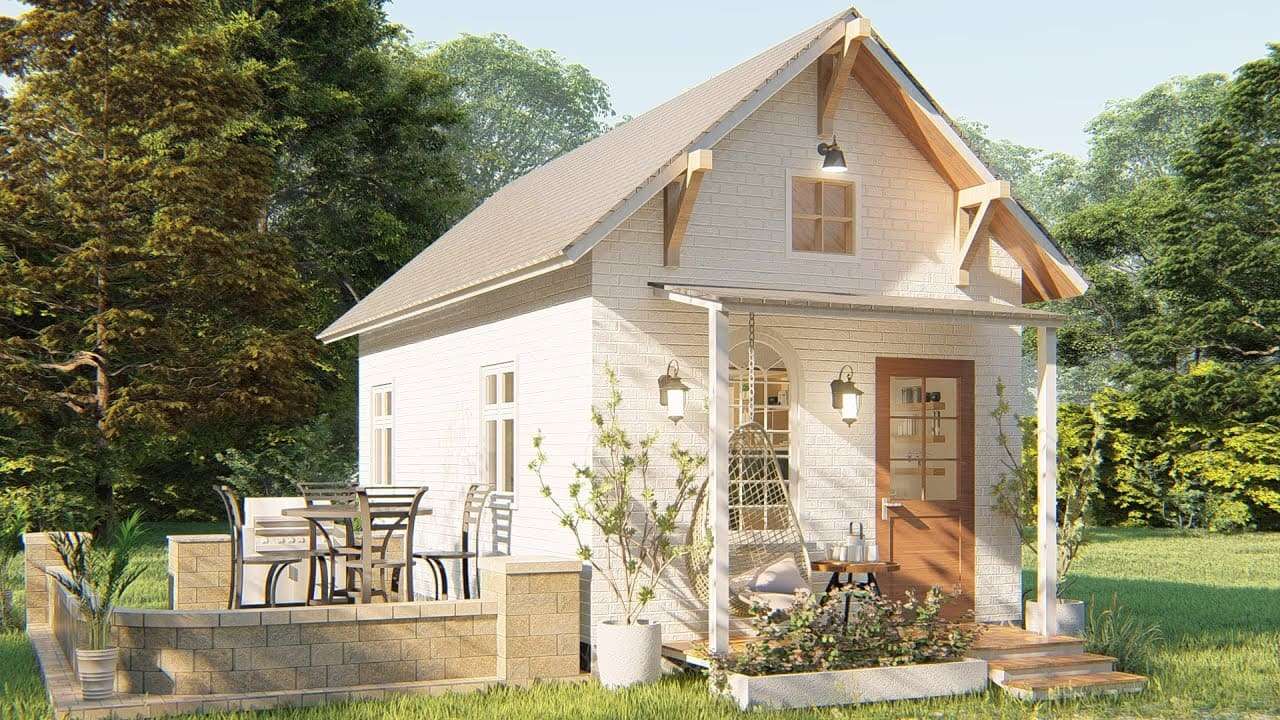 Two Bedroom Tiny House Design Idea - Life Tiny House