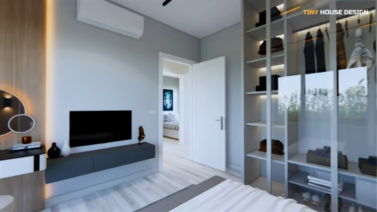 Two Storey 105 m2 Small House Design - Life Tiny House