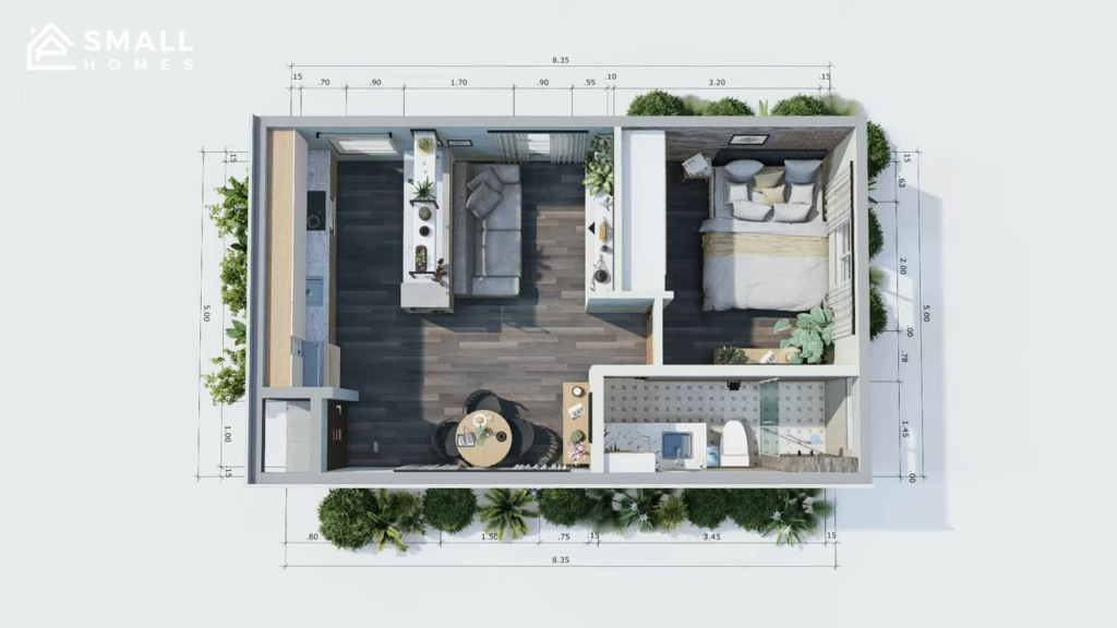 40 Sqm Simple But Beautiful Tiny House - Life Tiny House