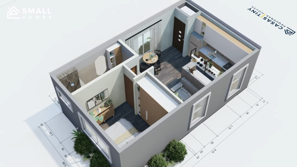 40 Sqm Simple But Beautiful Tiny House - Life Tiny House
