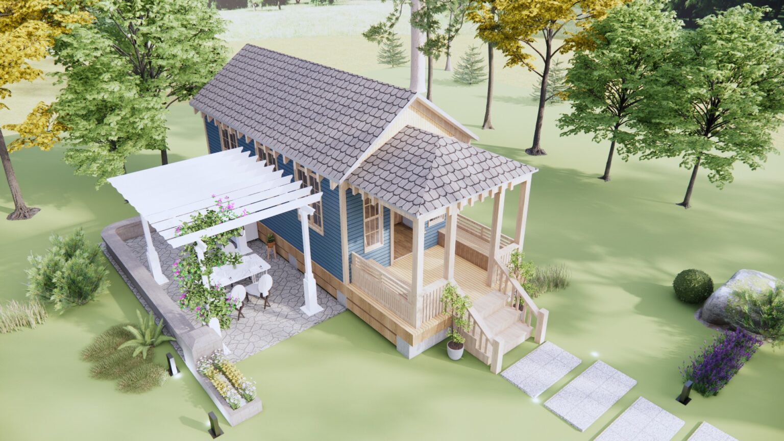 Explore This Cute Tiny House - Life Tiny House