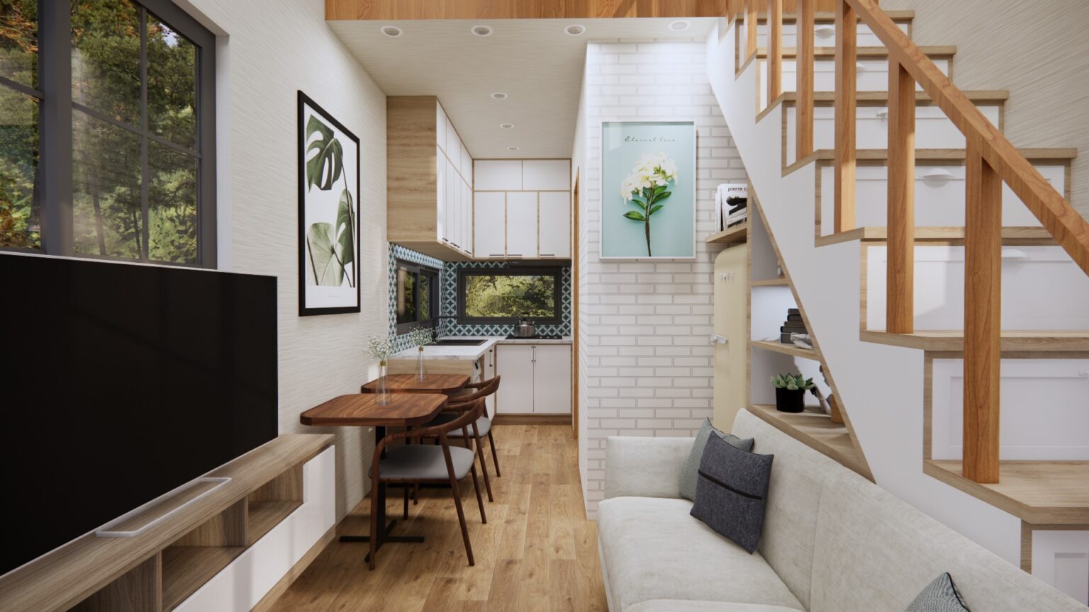 Only 3 X 6 Meters Tiny House Design Idea - Life Tiny House