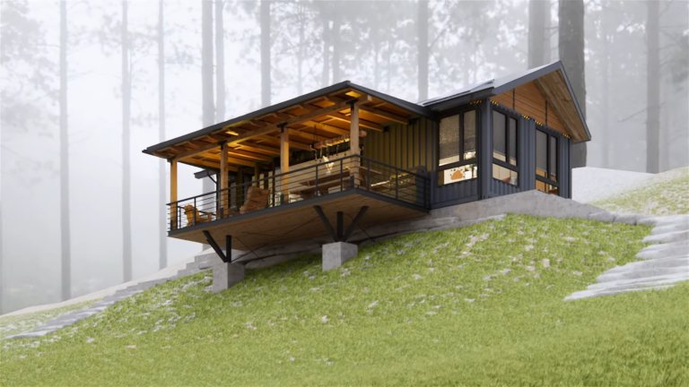 Pretty Cool Container House Design Idea - Life Tiny House