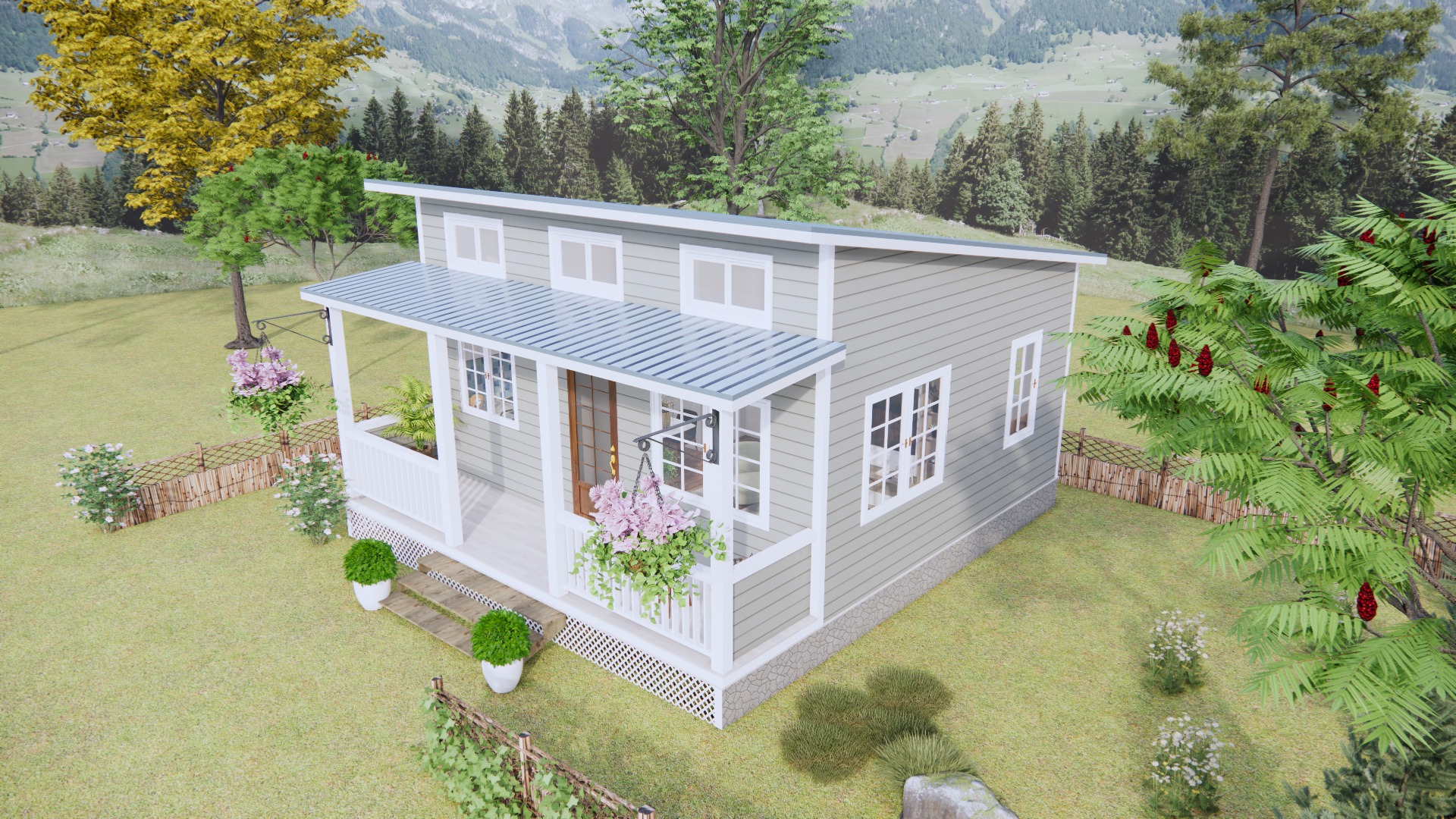 Very Beautiful Summery Tiny House - Life Tiny House