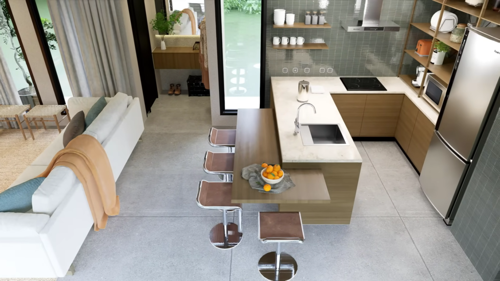 Practical 55 Sqm Tiny House Design - Life Tiny House